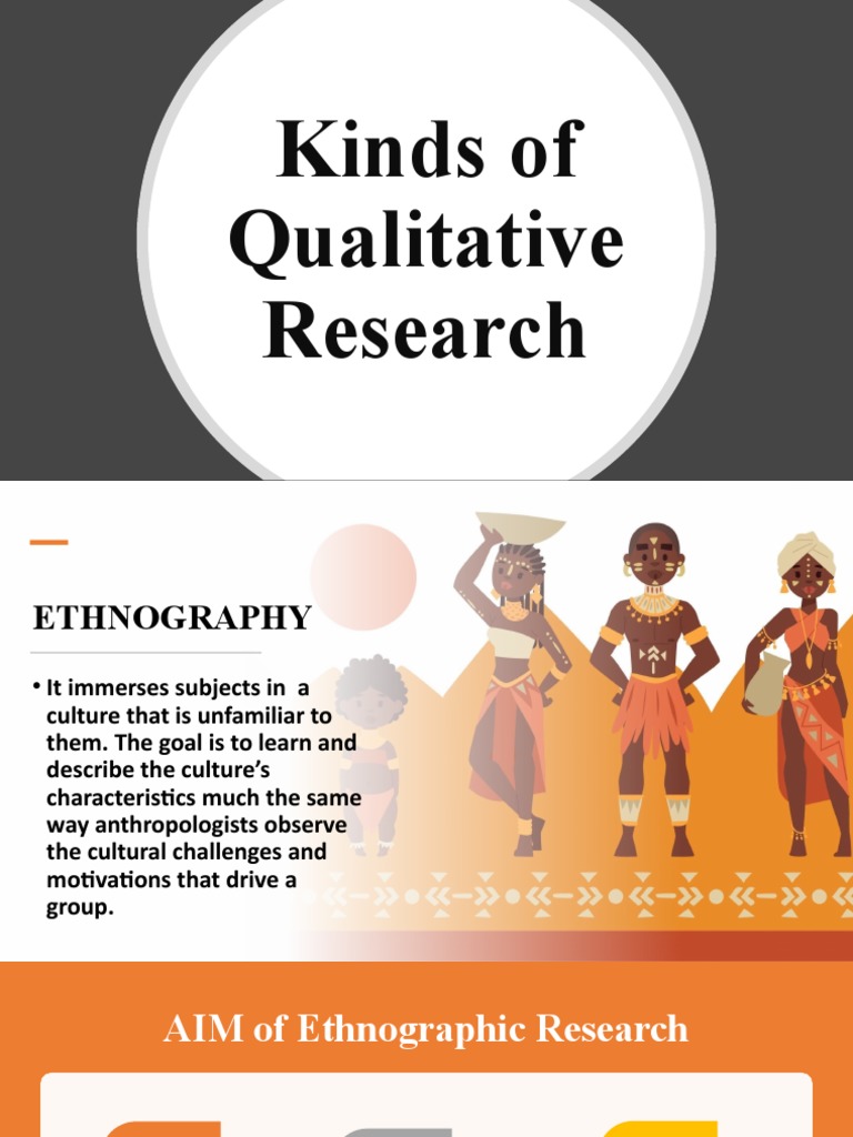 Types of Qualitative Research Methods | PDF | Ethnography | Experience