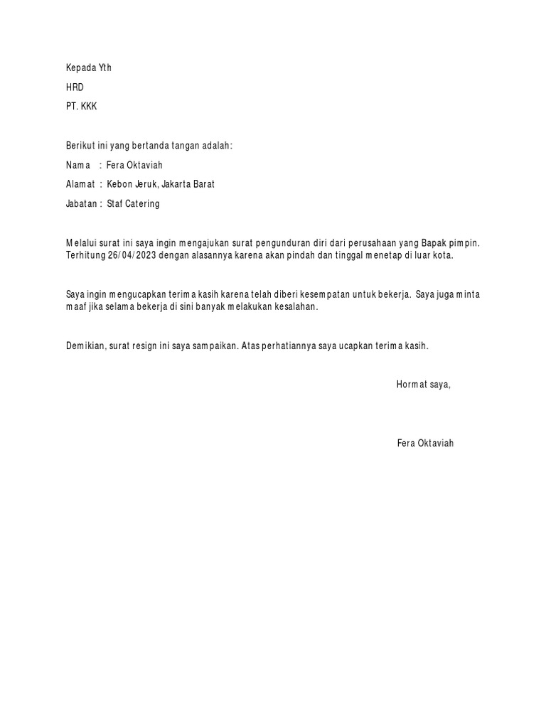 SURAT RESIGN.pdf | PDF