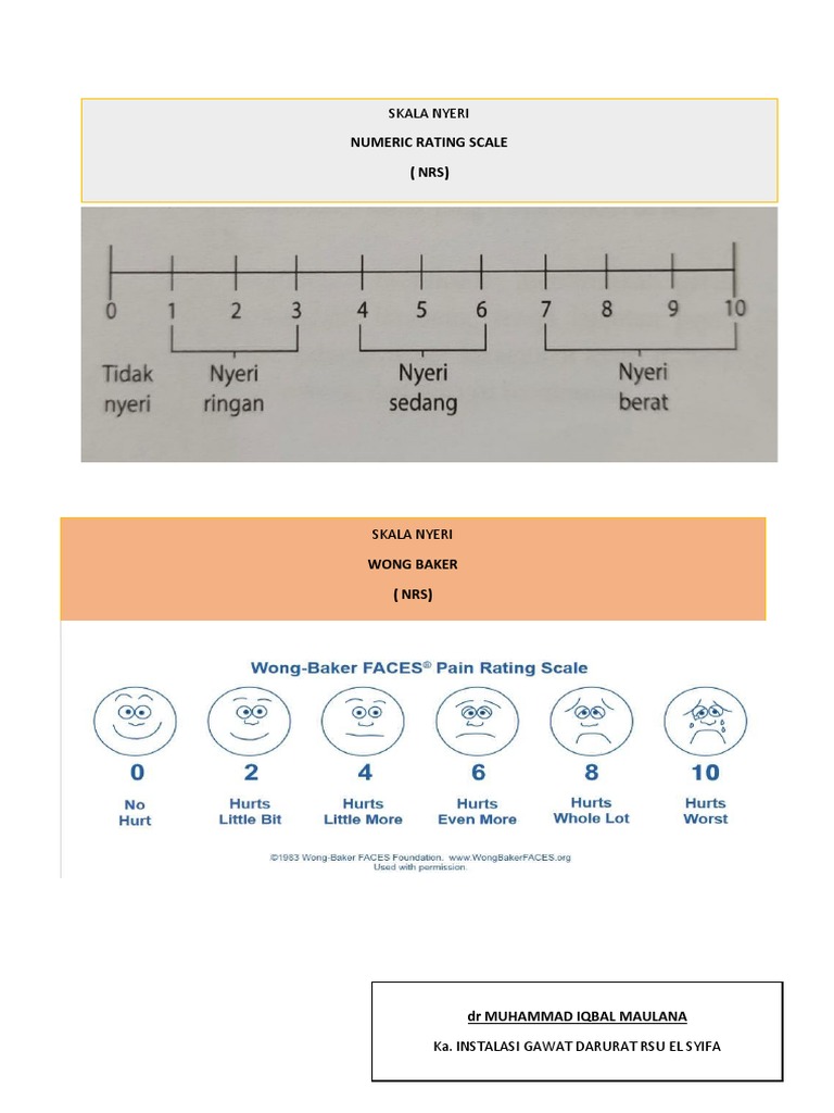 Skala Nyeri NRS | PDF