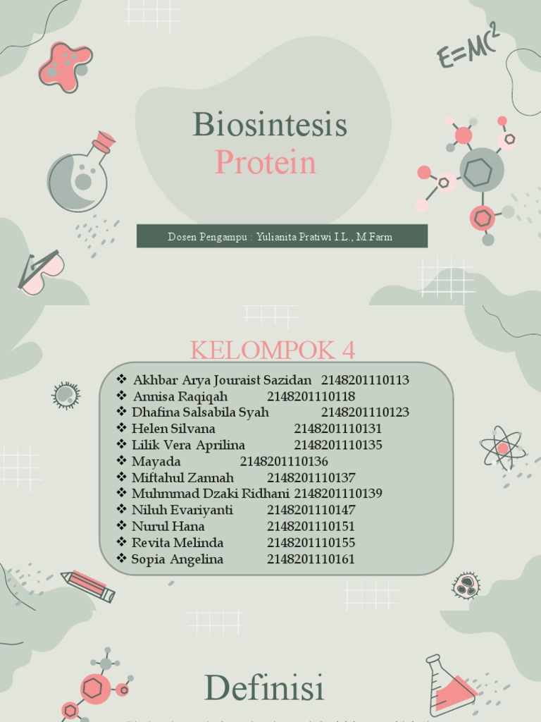 Proses Biosintesis Protein dalam Sel | PDF