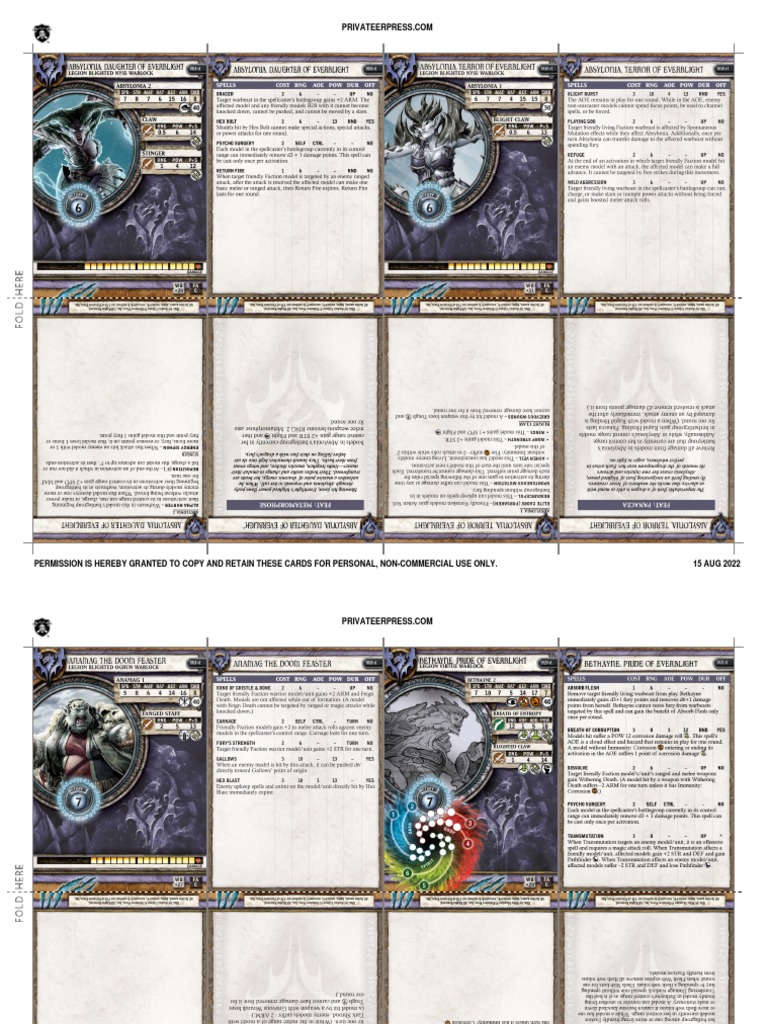 Legion of Everblight | PDF