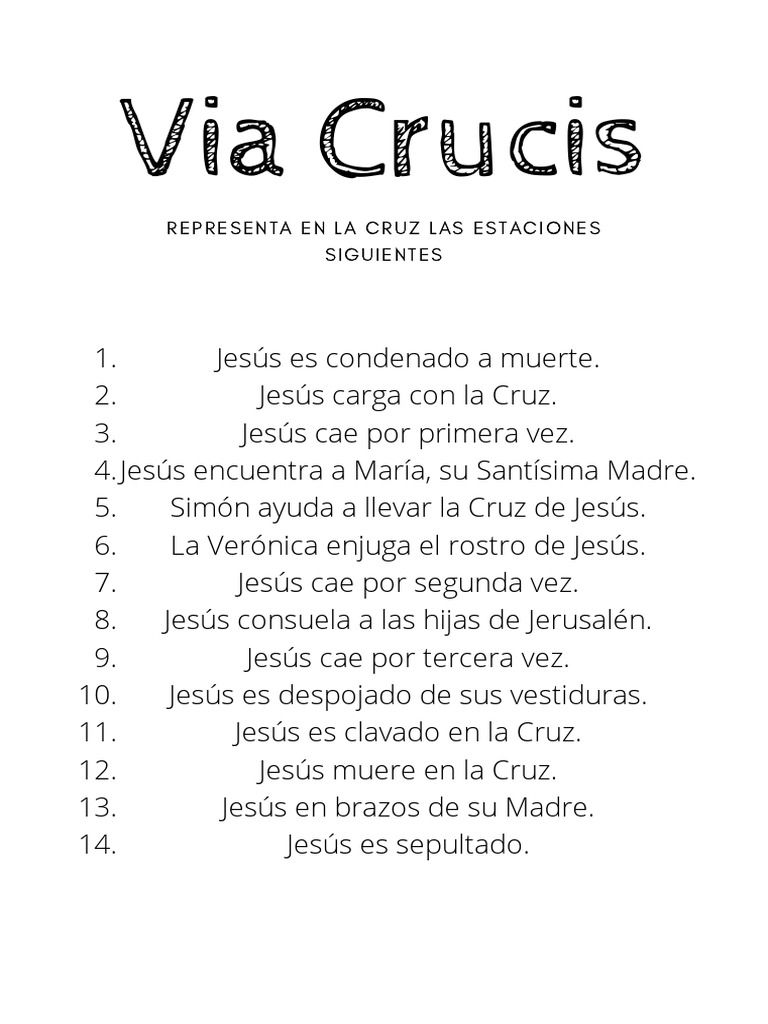 Via Crucis PDF | PDF