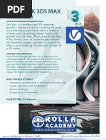 3ds Max Notes | PDF | Autodesk 3ds Max | Auto Cad