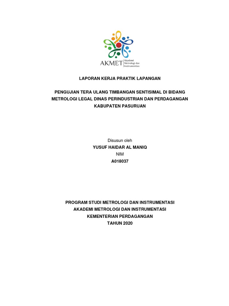 Pengujian Tera Timbangan Sentisimal | PDF | Komputer | Teknologi & Rekayasa