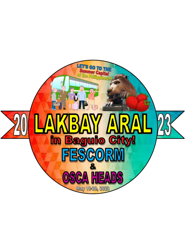 Lakbay Aral Tshirt Layout PDF | PDF