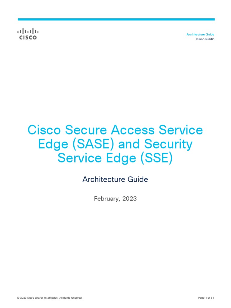 Sase Sse Ag | PDF | Cloud Computing | Malware