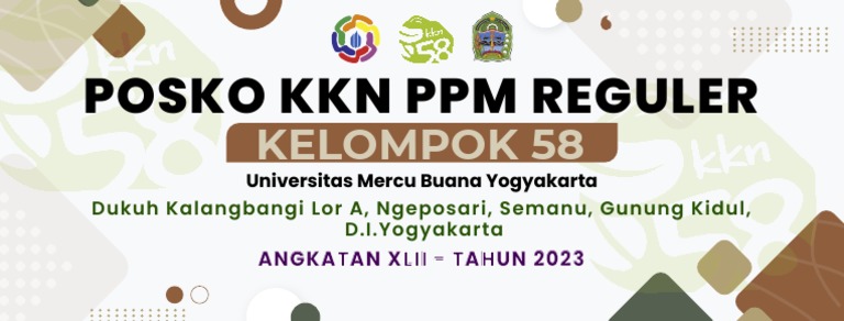 Banner POSKO KKN 58 BELUM FIX | PDF