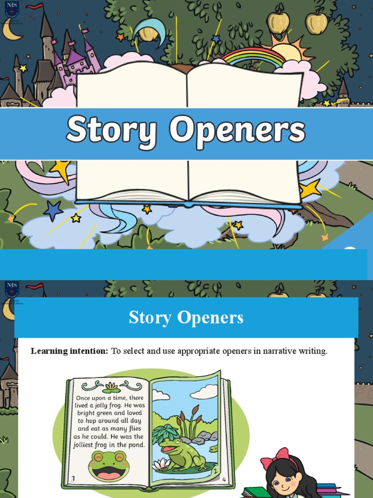 Narrative Writing Openers Guide | PDF | General Fiction | Young Adult