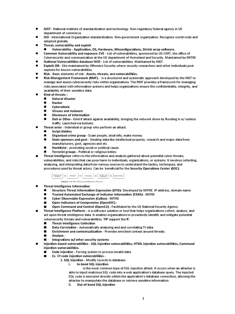Cyber Ops Summary | PDF | Computer Network | Firewall (Computing)
