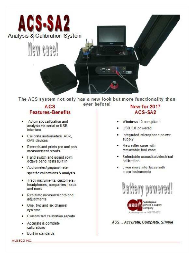 ACS - SA2 2017 - Product - Brochure | PDF