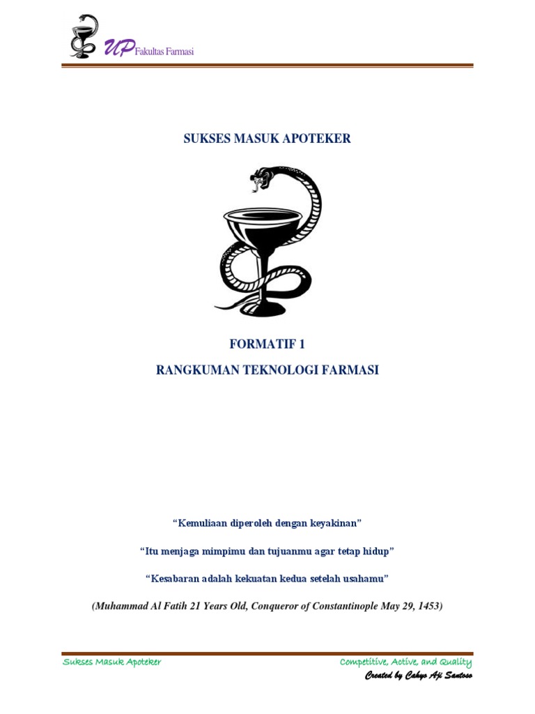 Signa dan Dosis dalam Resep Farmasi | PDF