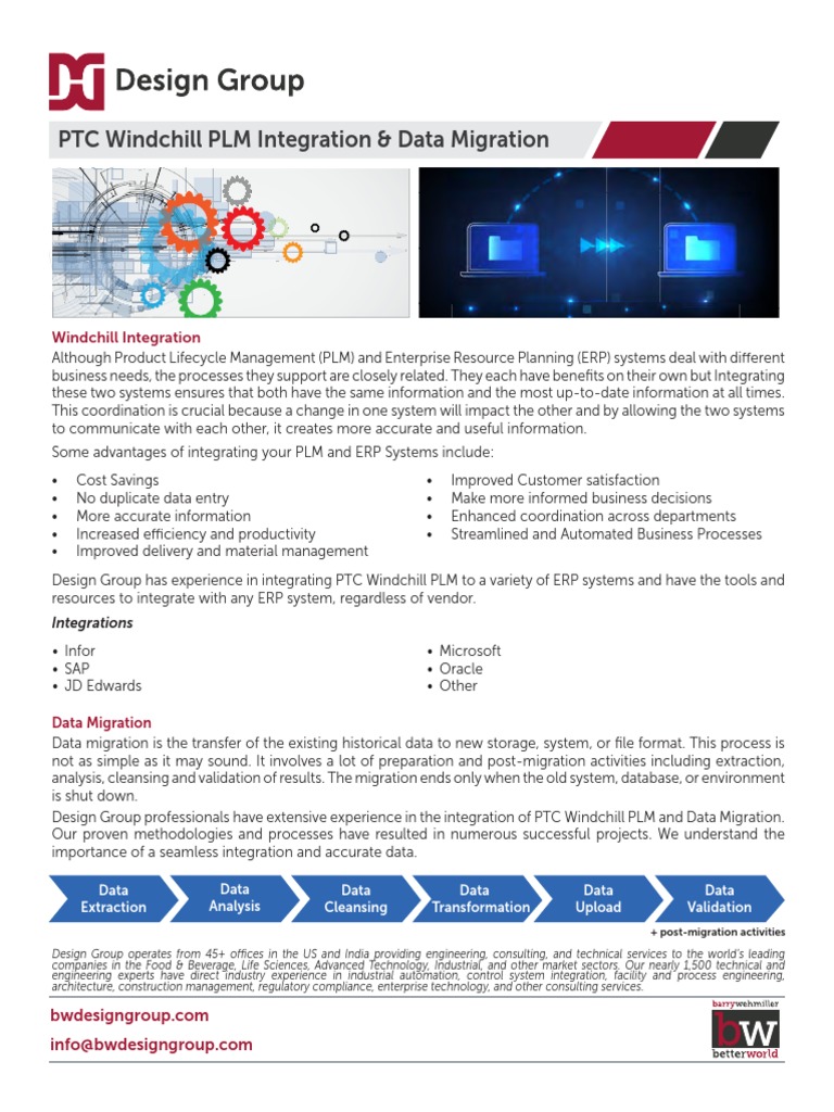 Windchill ERP Integration & Data Migration | PDF | Enterprise Resource ...