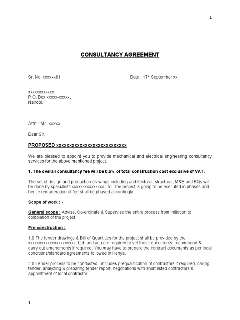 Sample Subcontract MEP Engineers | PDF | Breach Of Contract ...