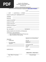 Application For Barangay Protection Order: Vawc Form#3 CONTROL NO ...