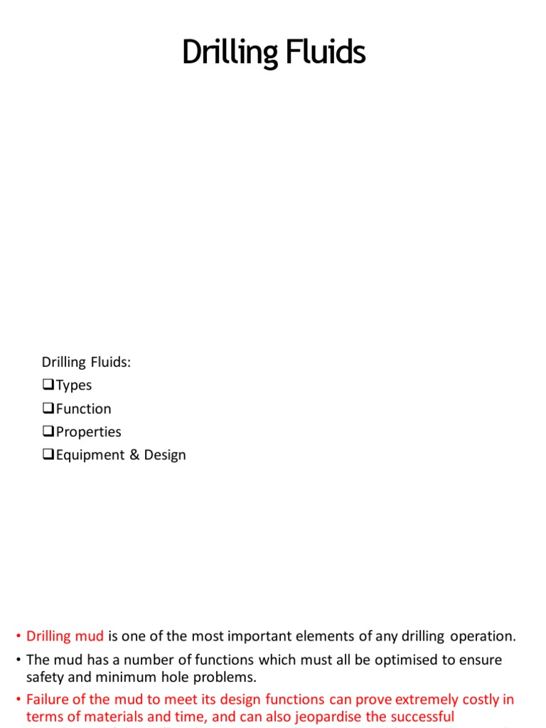 Drilling Fluid Tech | PDF | Viscosity | Filtration