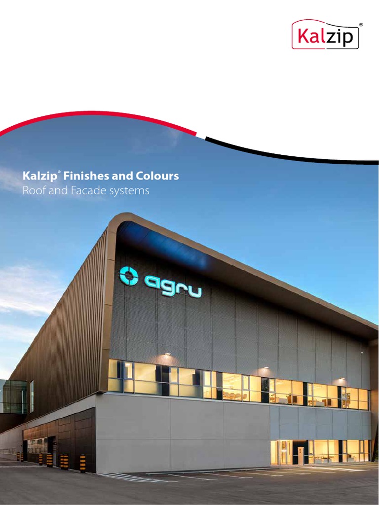 Kalzip Finishes and Colours 2021 PDF | PDF | Coating | Materials