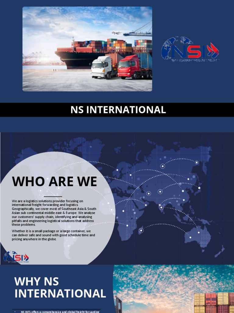 NS INTERNATIONAL - Updated | PDF | Cargo | Logistics
