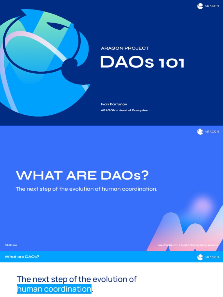 Daos 101 Aragon Summer 2022 | PDF | Economies