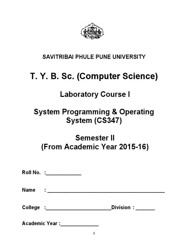 T. Y. B. Sc. (Computer Science) | PDF | Scheduling (Computing ...