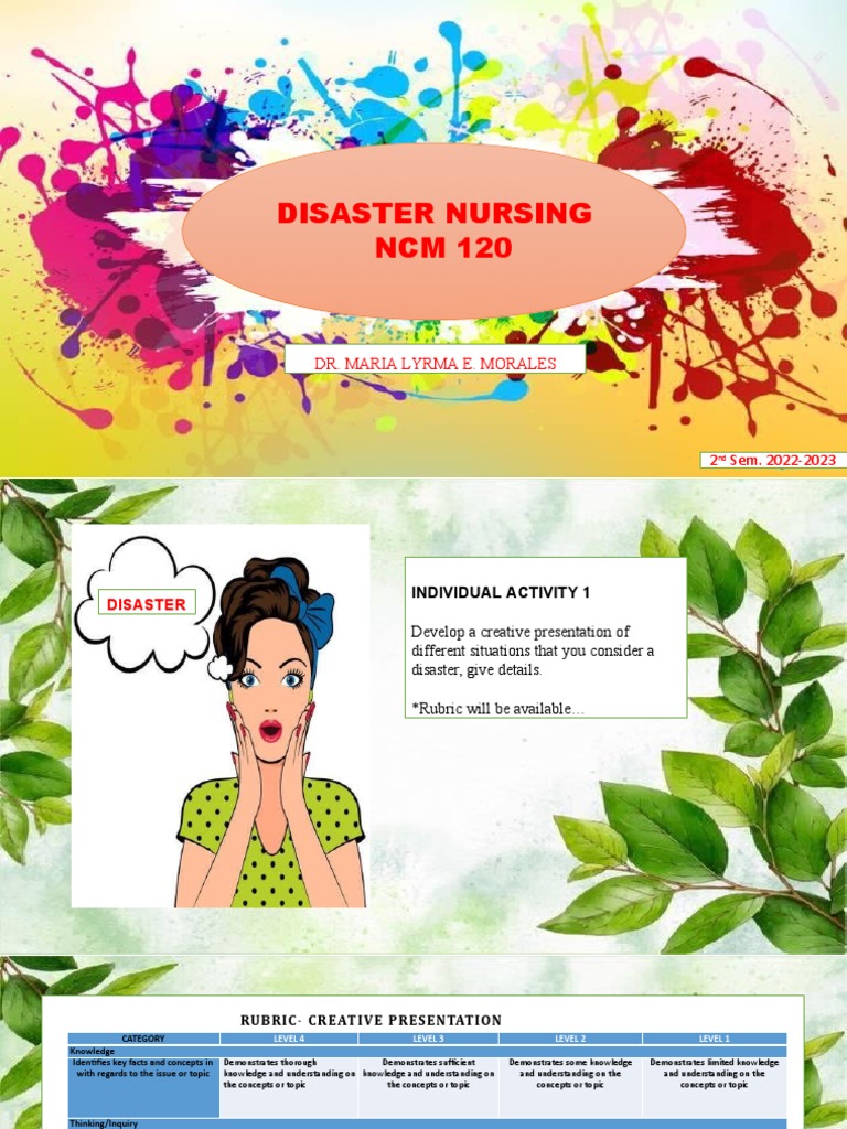 Disaster Nursing: Concepts and Types | PDF