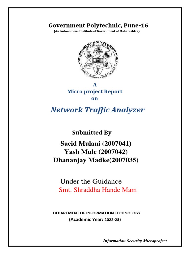 Yash Mule IS Microproject - 2007042 PDF | PDF | Computer Network | Information Age