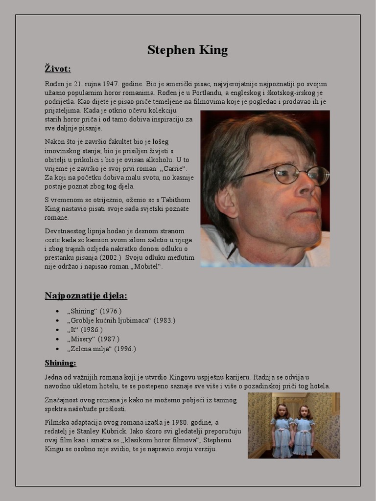 Stephen King | PDF