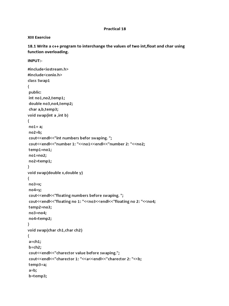 Practical 18.1 | PDF