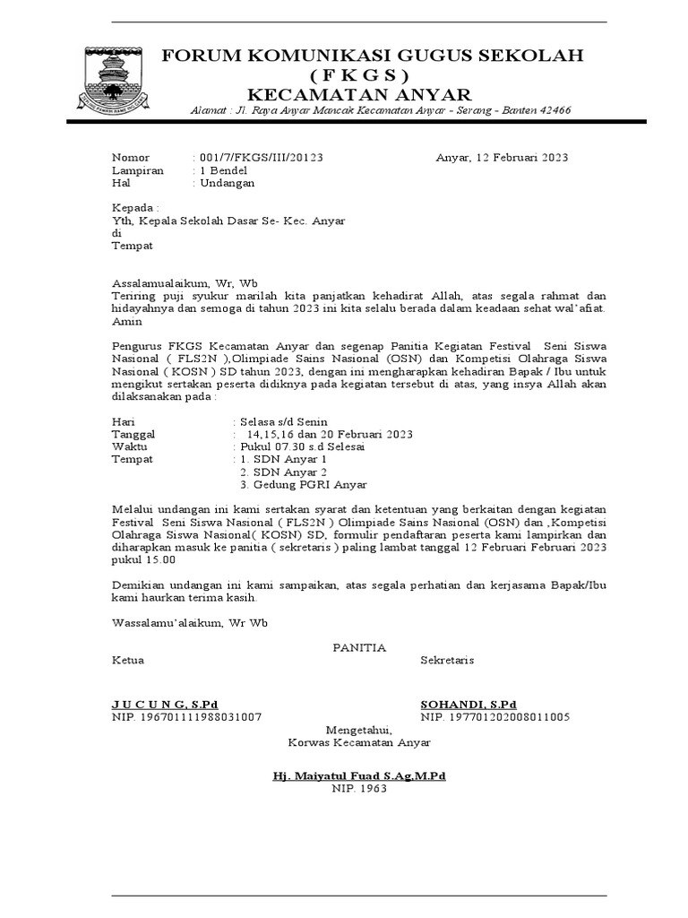 Proposal FLS2N 2023 Pak Jucung | PDF