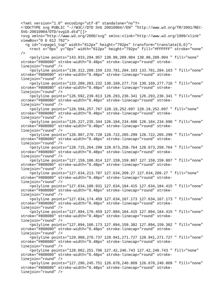 SVG Stroke-Linecap Properties | PDF