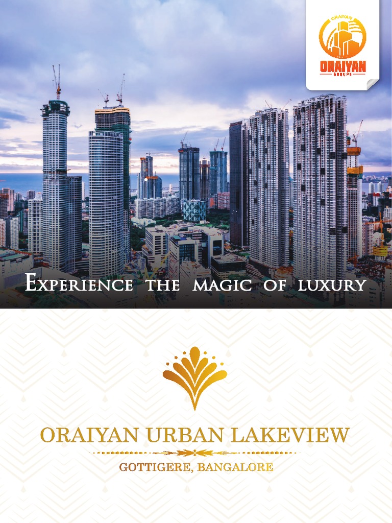 Oraiyan Urban Lake View Brochure v2 Final Print | PDF