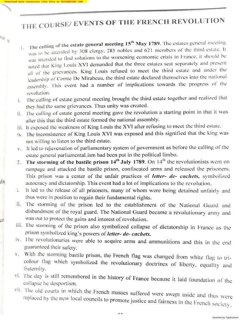 S5 History 3 Revision Past Papers PDF | PDF