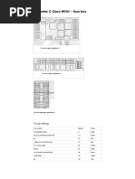 W203 Fuse Box Diagram and Details | PDF | Trunk (Car) | Headlamp