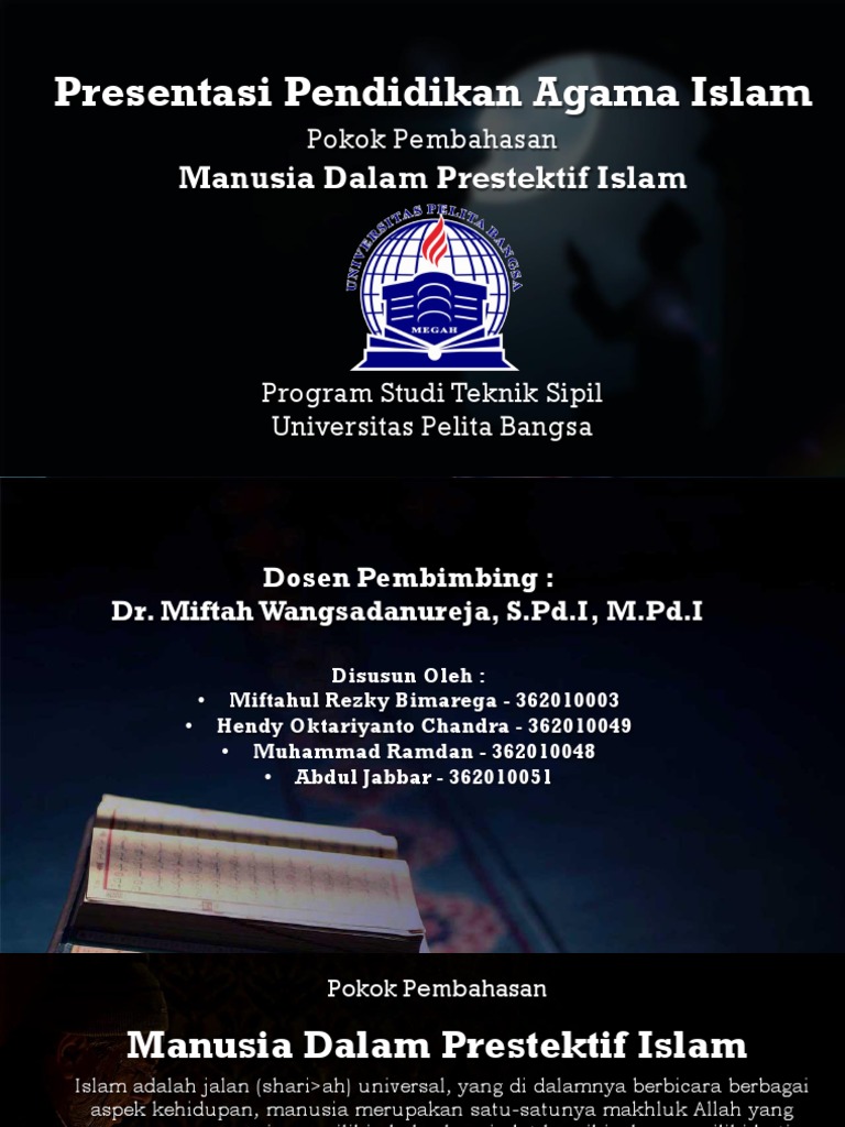 Presentasi Pendidikan Agama | PDF