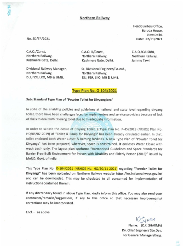 Divyang Toilet Drawing | PDF