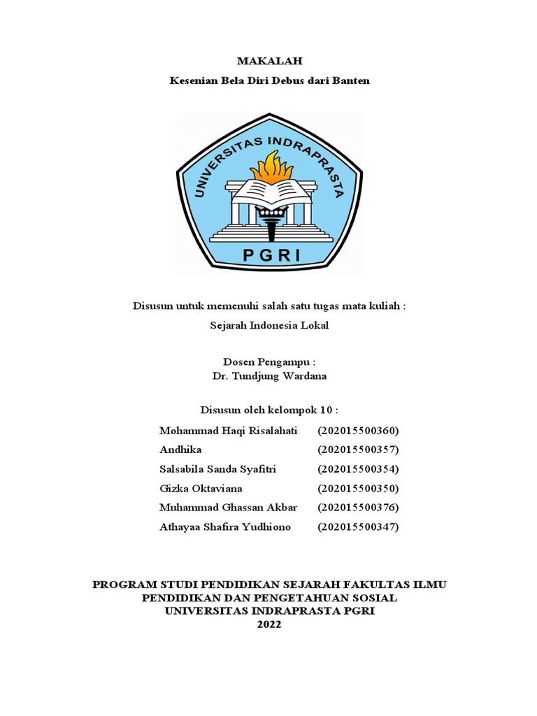 Kesenian Debus Banten: Sejarah dan Dinamika | PDF | Ilmu Sosial | Seni