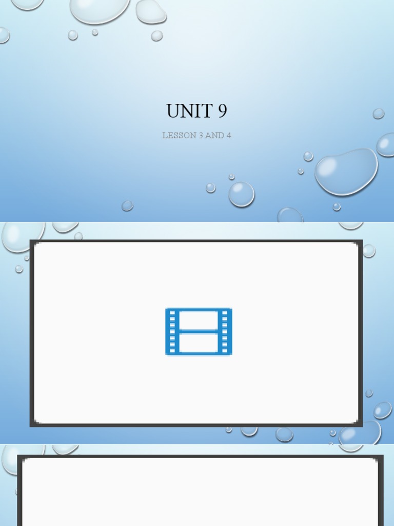 Unit 9, 3 + 4 | PDF