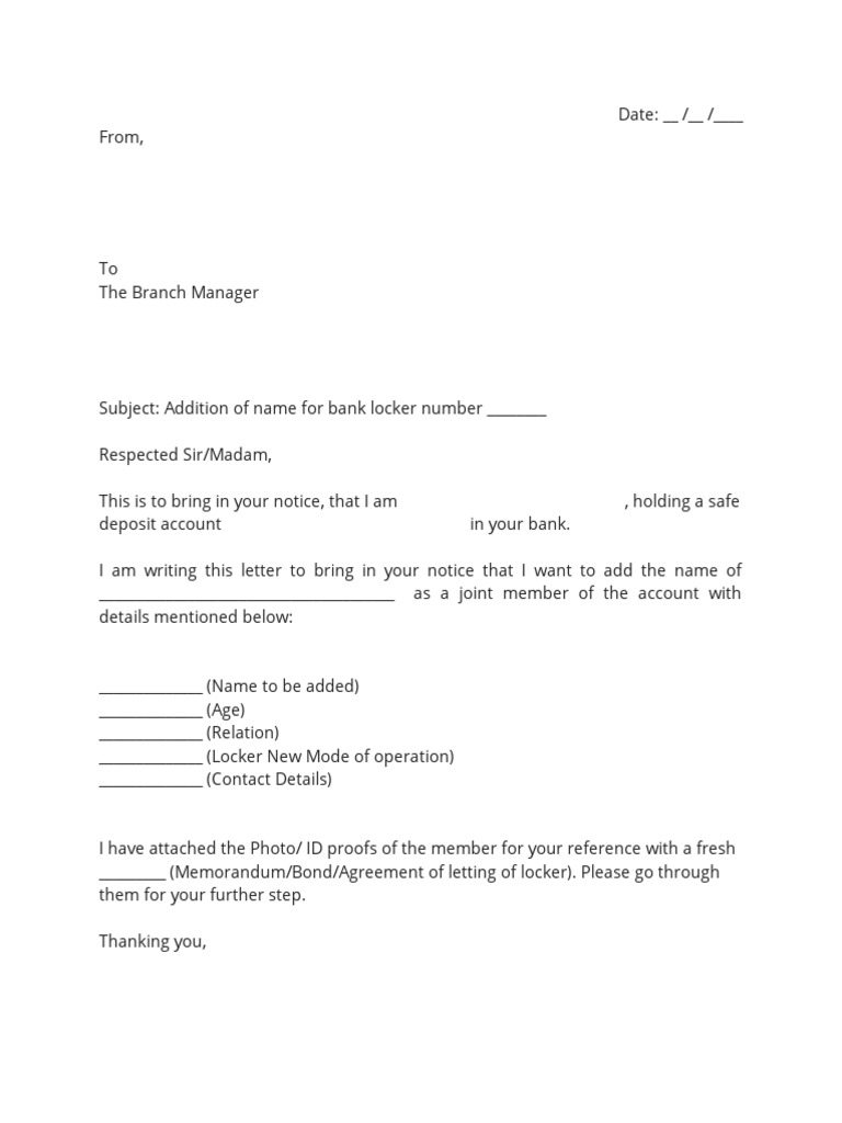 Locker Adding Request | PDF Locker Adding Request | PDF
