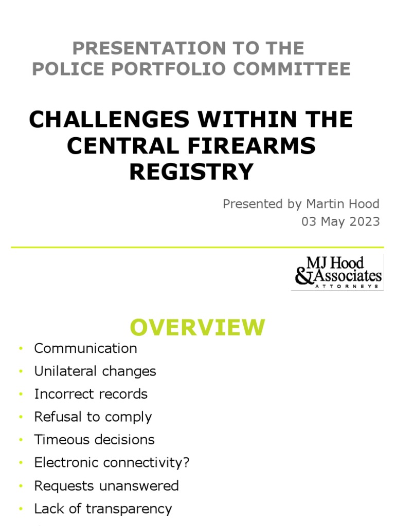 Challenges Within The CFR by Martin Hood 3 May 2023 | PDF | Judgment ...