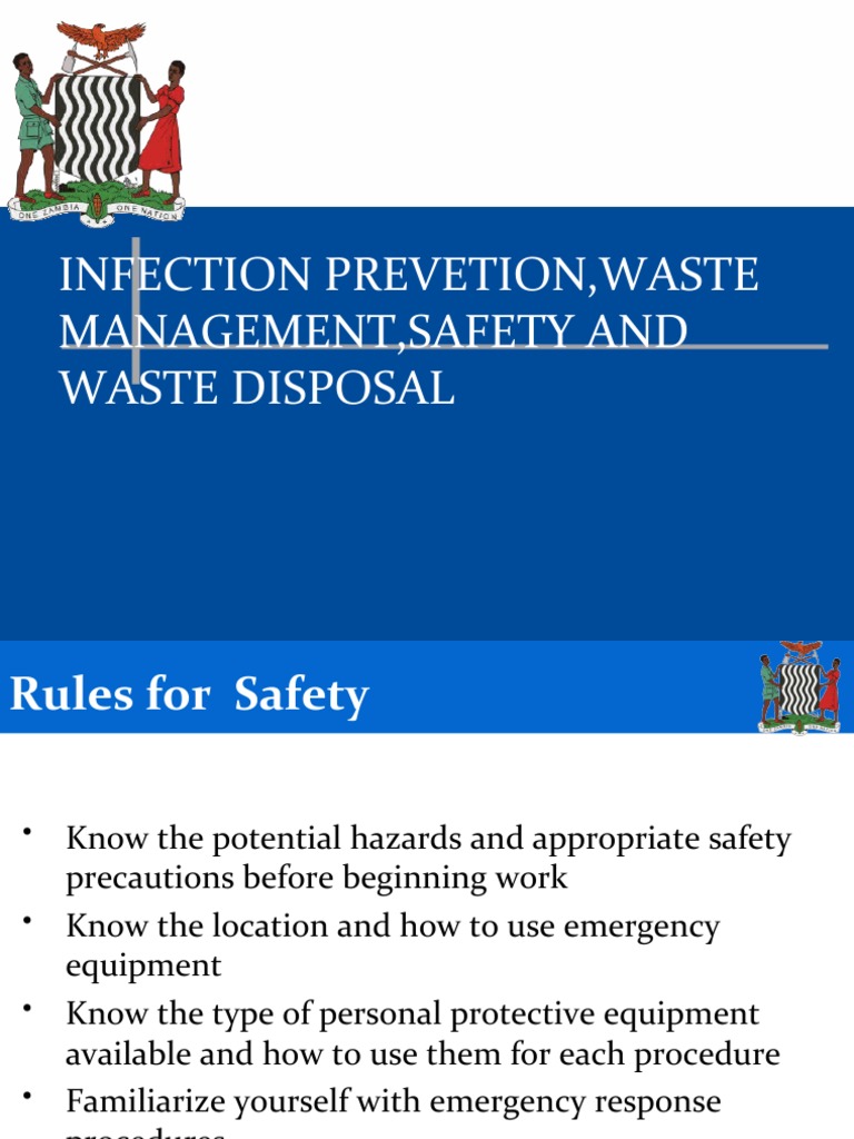 Infection Control in Waste Management | PDF | Chlorine | Management Of ...