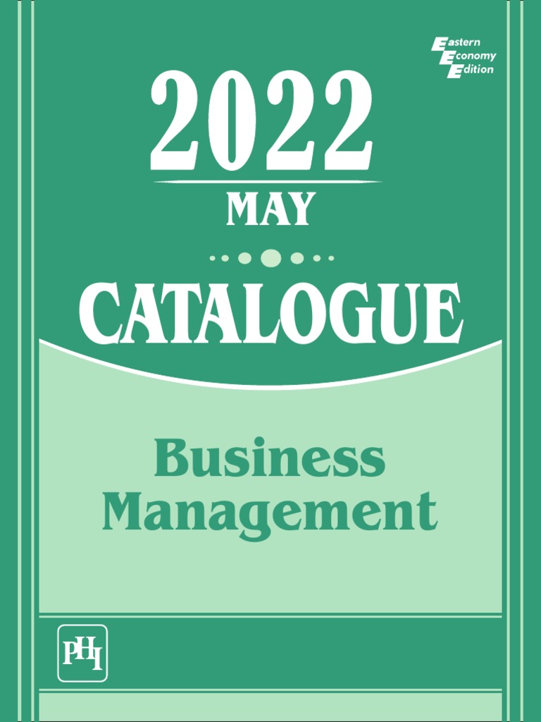 PHI Learning Business Management May 2022 PDF | PDF | Audit | Valuation (Finance)