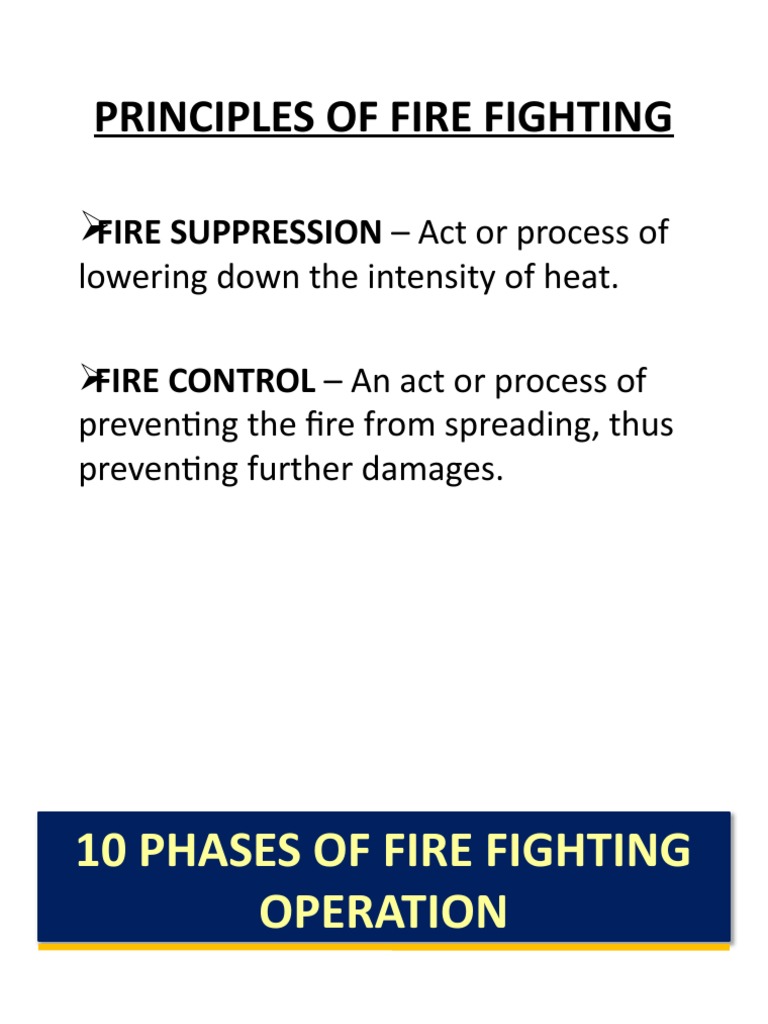 5 Fundamentals of Fire Fighting | PDF | Firefighting | Fires