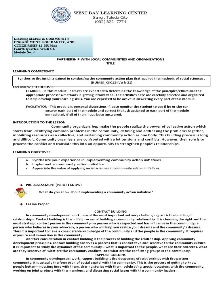 Gr12-HUMSS (Module 4 Week 5-6) 4th Q | PDF