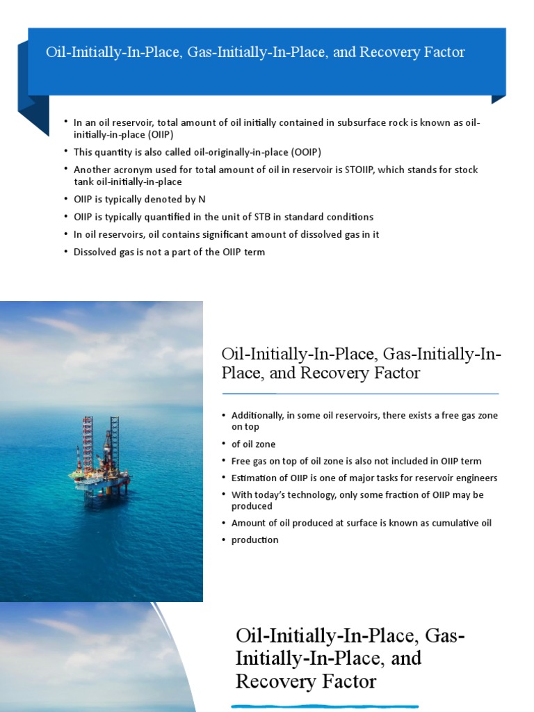 Presentation Material Balance | PDF | Petroleum Reservoir | Extraction ...