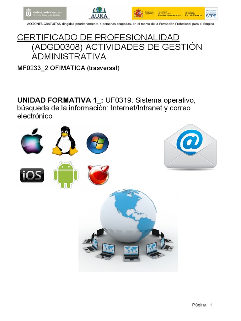 Manual MF0233 - 2 - Uf0322 Parte 1 PDF | PDF | Hardware de la computadora | Periférico