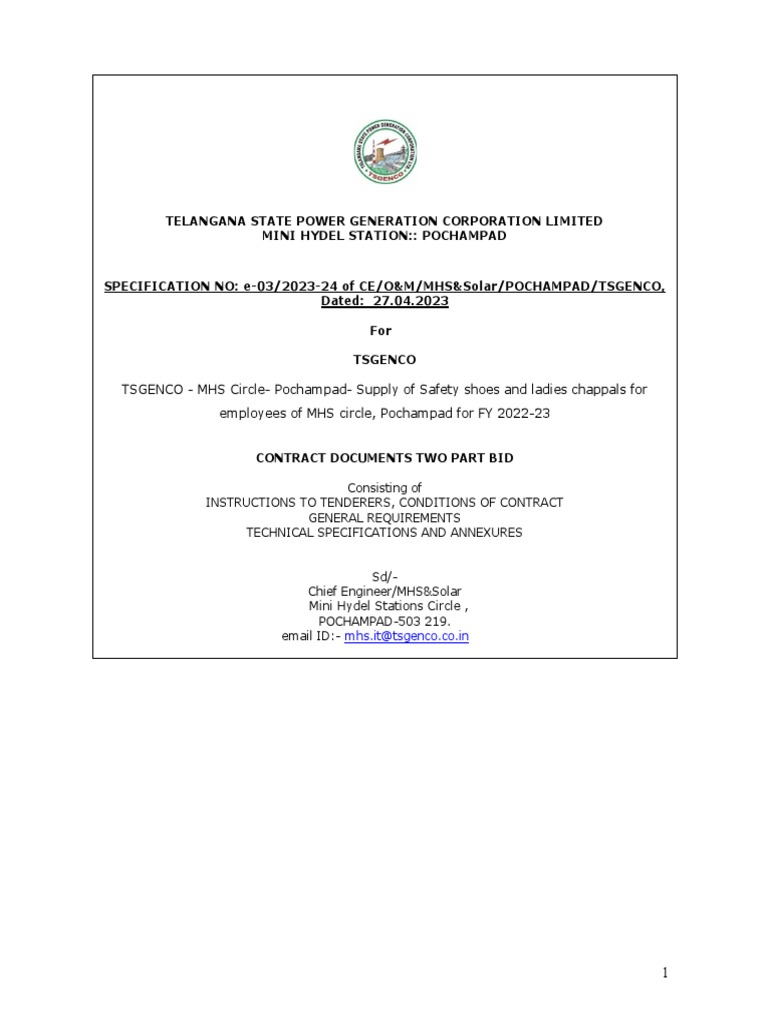 NIT Specifications | PDF | Value Added Tax | Cheque