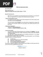 BYJUS Relieving Letter | PDF