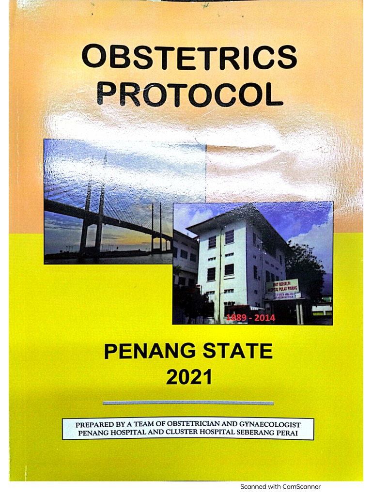 Obstetrics Protocol Penang State 2021 PDF | PDF