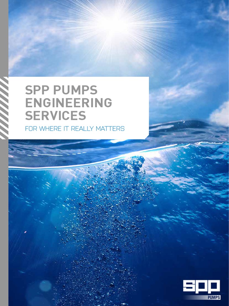 SPP Pumps - ESD Brochure | PDF | Pump | 3 D Printing