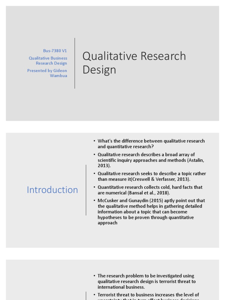 L5-QUALITATIVE-RESEARCH-DESIGN | PDF