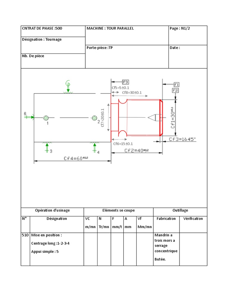 Cntrat de Phase 500 | PDF | Métallurgie | Menuiserie